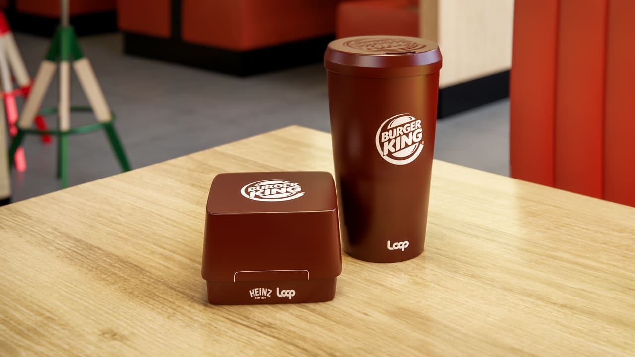 Burger King is testing a new, reusable container for Whoppers