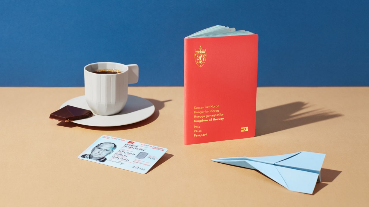 Neue's beautifully redesigned Norwegian passports are now available