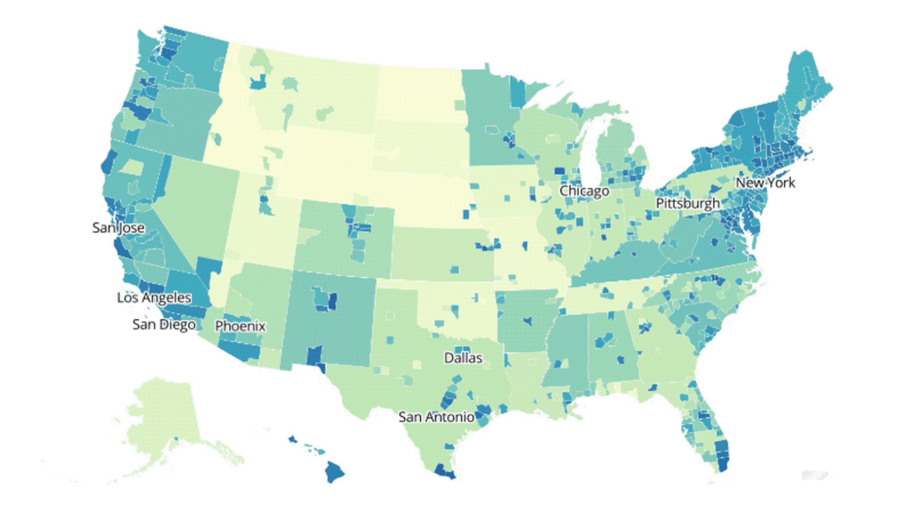Mask wearing by state and county: COVID map shows trends