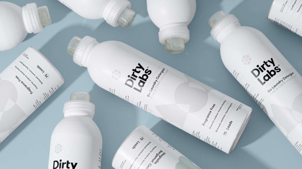 Dirty Labs uses bio ingredients to clean up laundry detergent