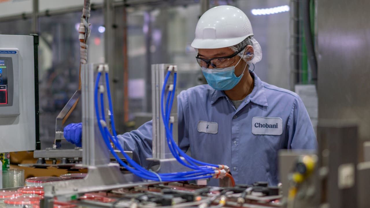 Why Chobani is giving its workers the vaccine at its factory