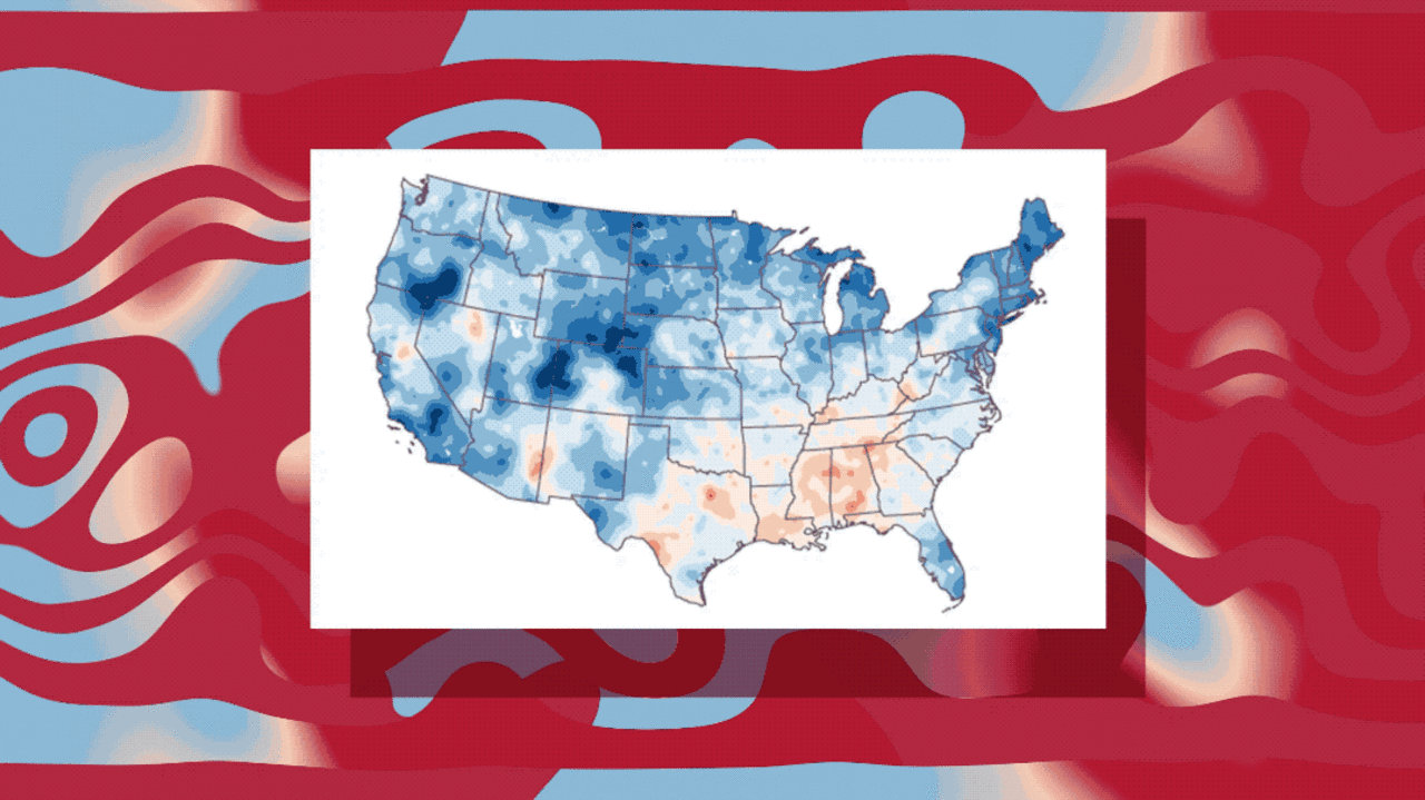 Watch the U.S. heat up over a century of climate change