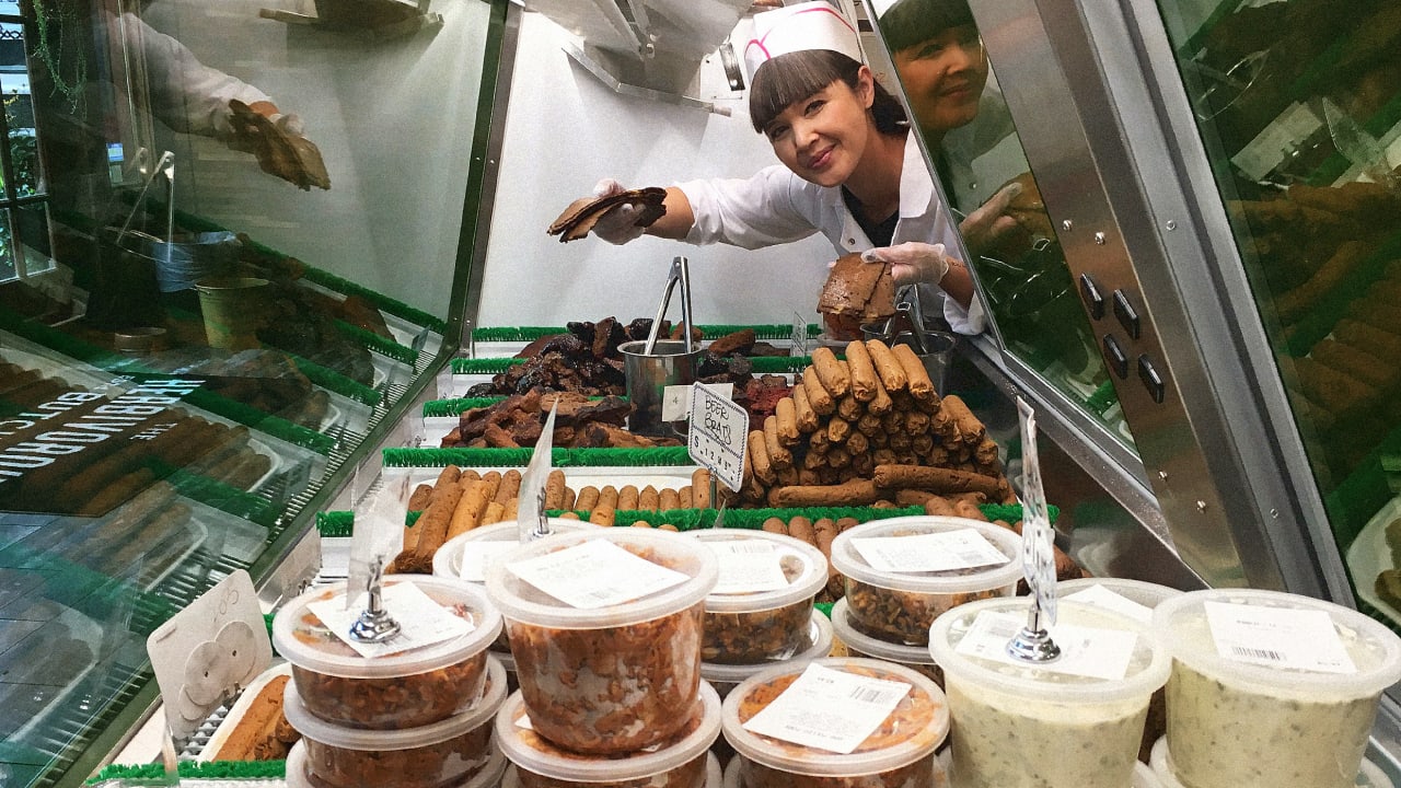 The most innovative plant-based meat company is Herbivorous Butcher