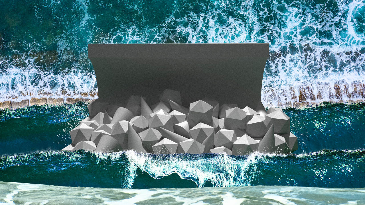 Building infrastructure to stop sea level rise can have an unfortunate