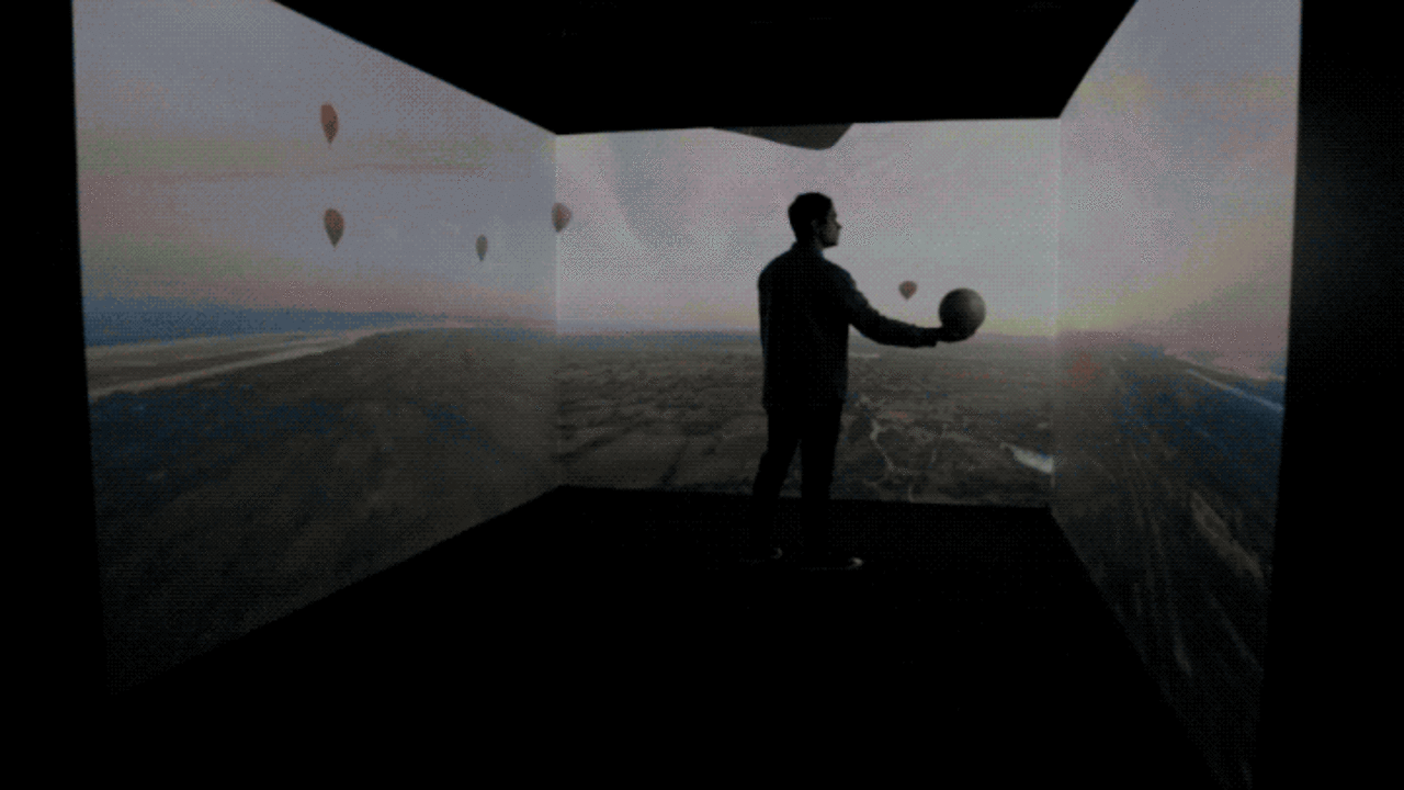 The immersive DreamCube is like walking into a video game
