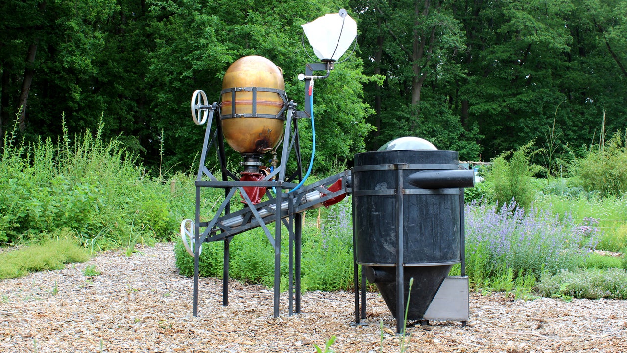This Machine Turns Human Poop Into Fertile Soil