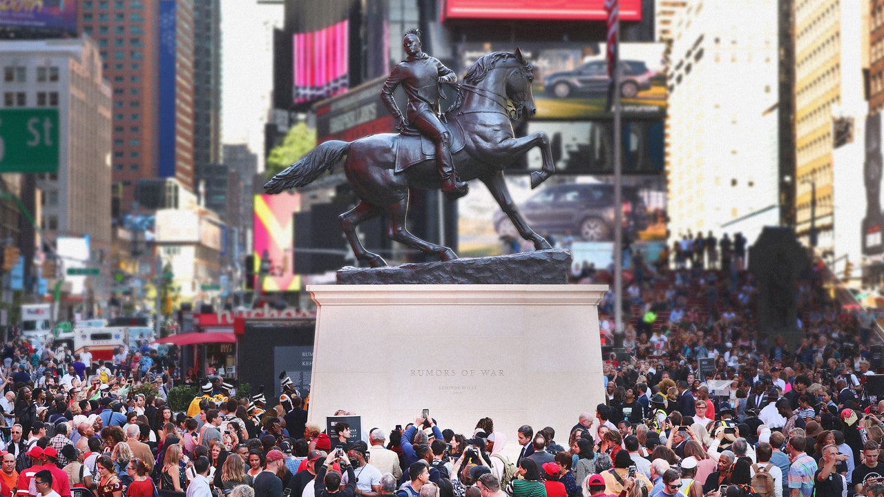 Not a single statue honored a Black person's legacy until 1974. That h