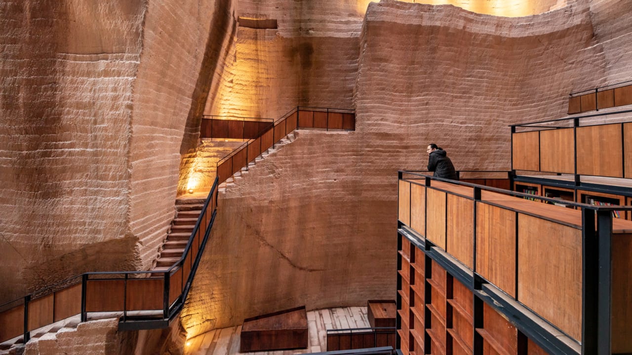 How three abandoned quarries in rural China were transformed into stun