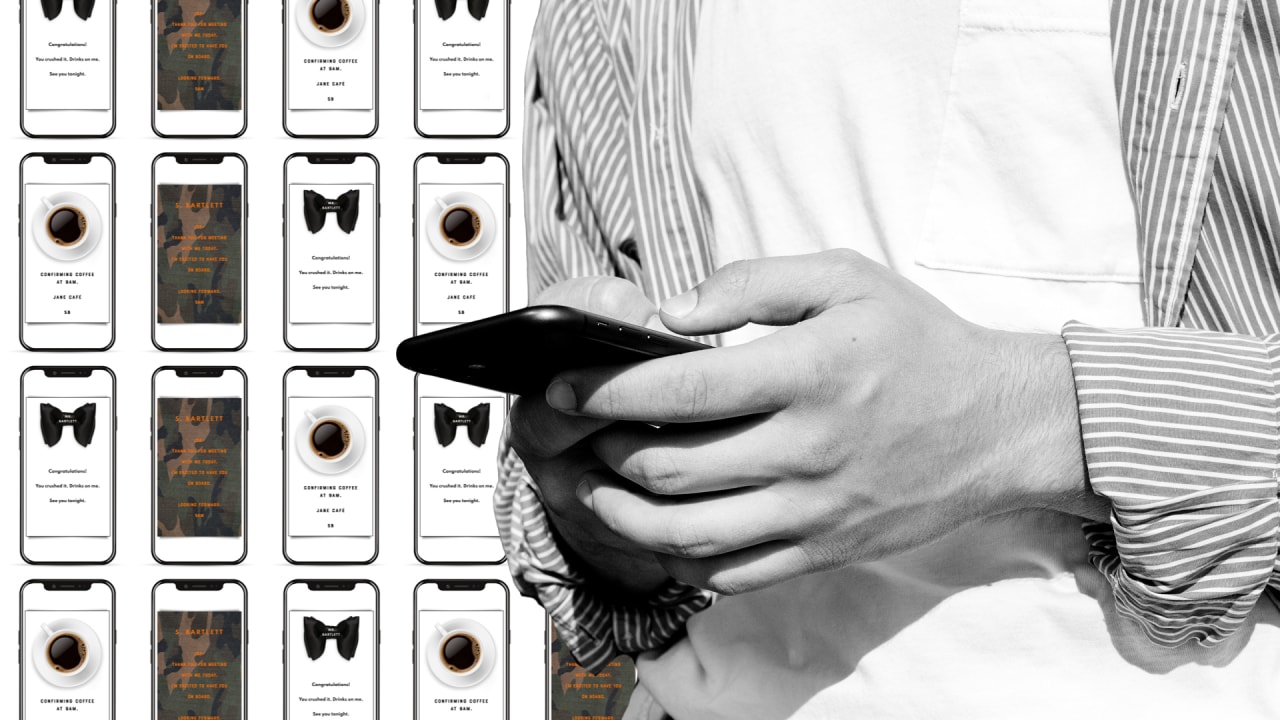 HiNote app brings custom templates to iPhone messaging