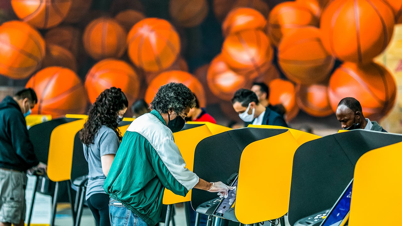Report finds sports stadiums are effective polling places