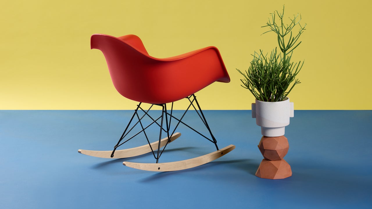 Herman Miller's Eames Molded Chair is now made of recycled plastic