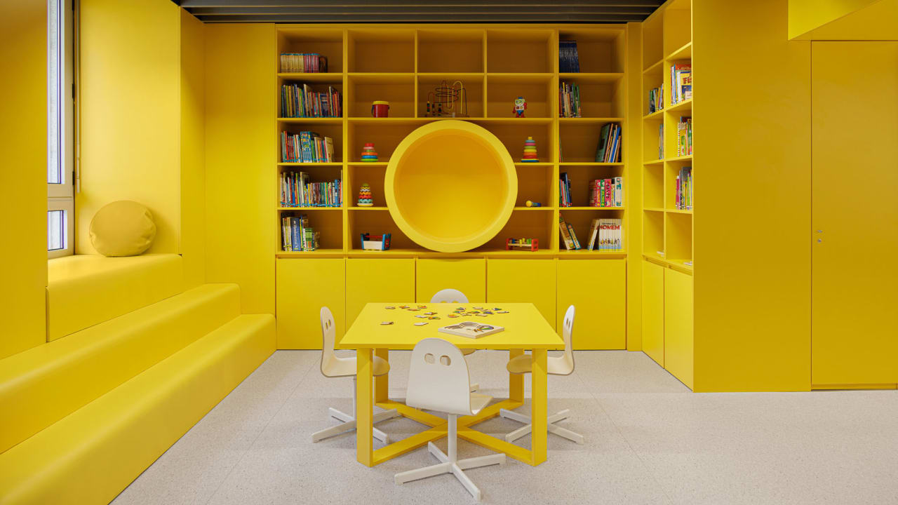 Hospital de São Joã in Porto has a new, colorful pediatric ward