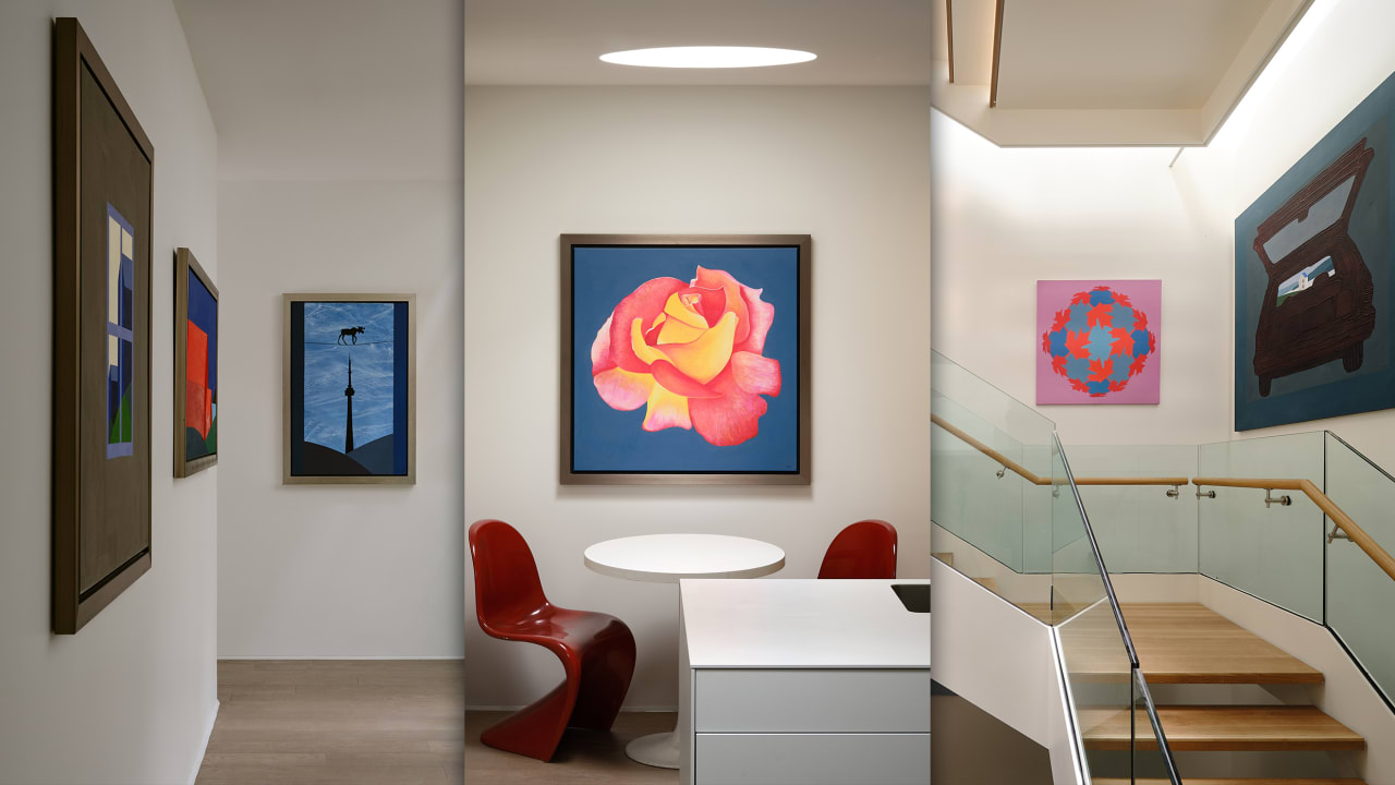 Canadian pop artist, Charles Pachter, built a new home for selling his