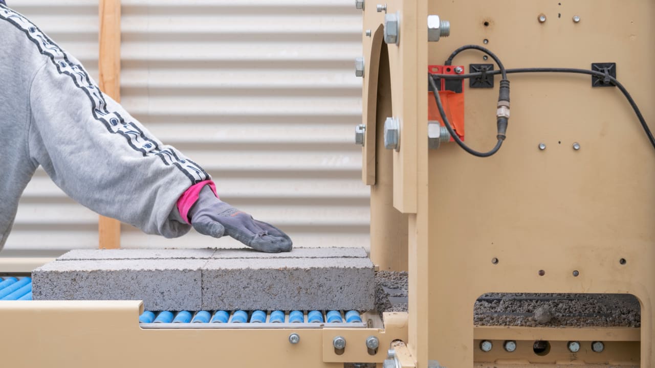 Design Museum Gent's new facade is built with brick made from city was