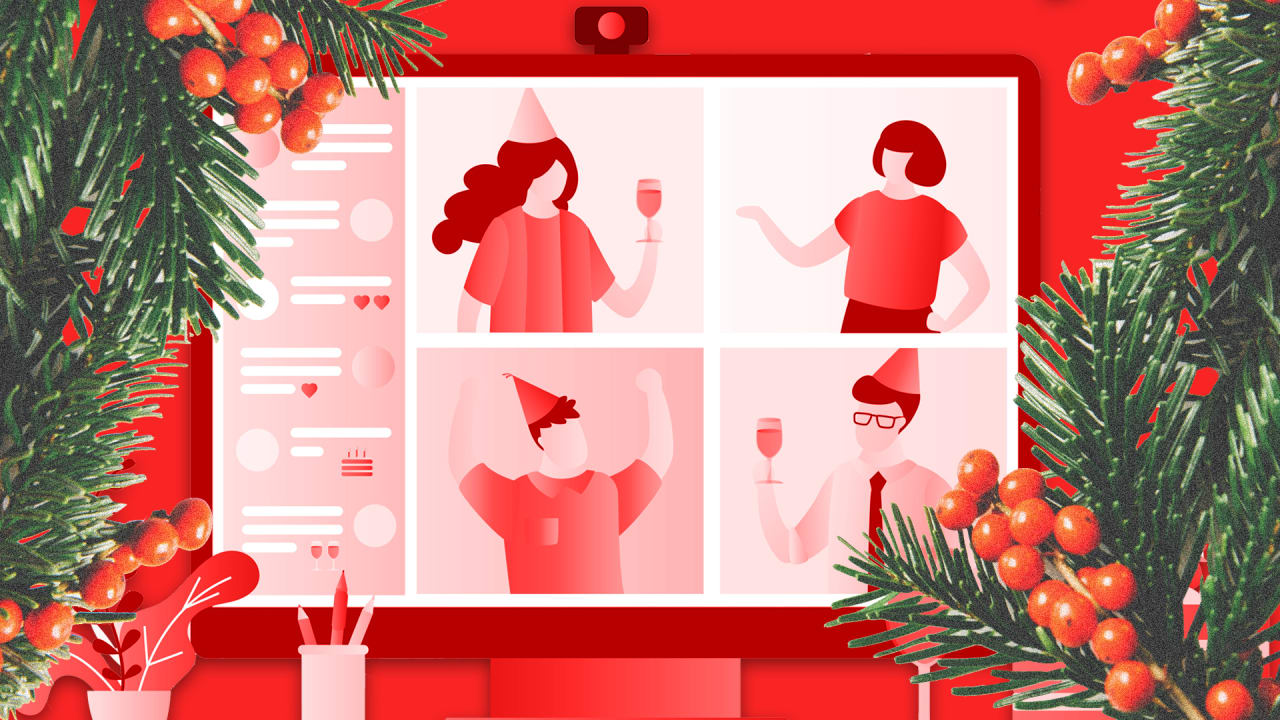 How to make remote workers feel included at holiday parties