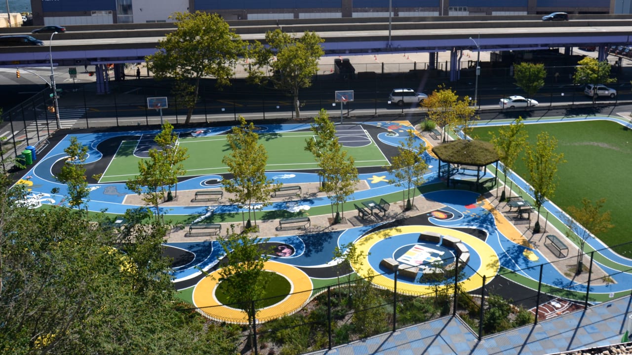 How playgrounds are becoming a secret weapon in the fight against clim