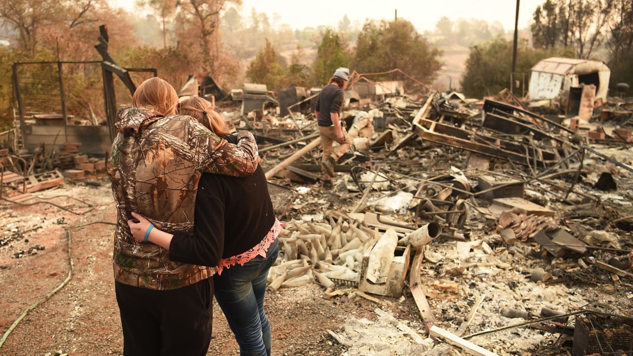 Climate change trauma: Extreme climate events like wildfires have a re