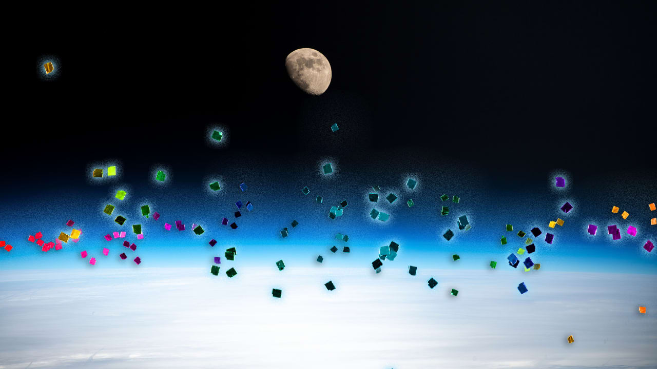 How two astronomers are building a catalog of space junk around the Mo