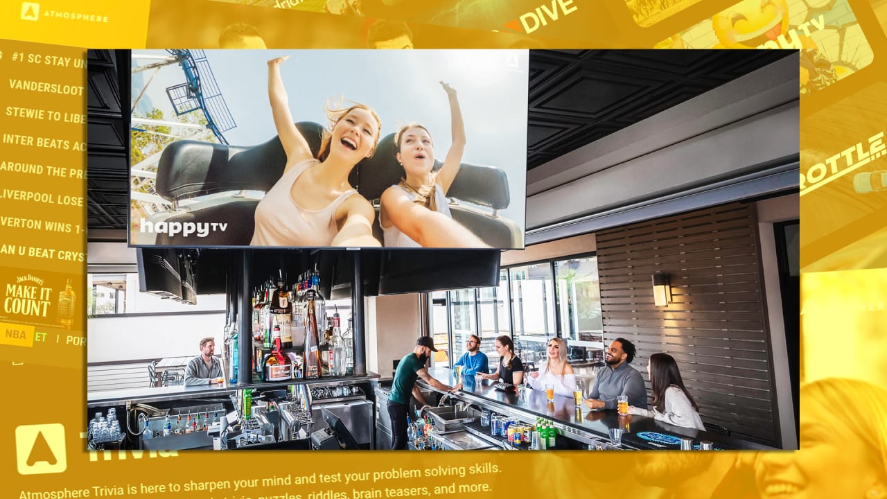 Atmosphere, out-of-home streaming TV, has new CEO, raises $65 million