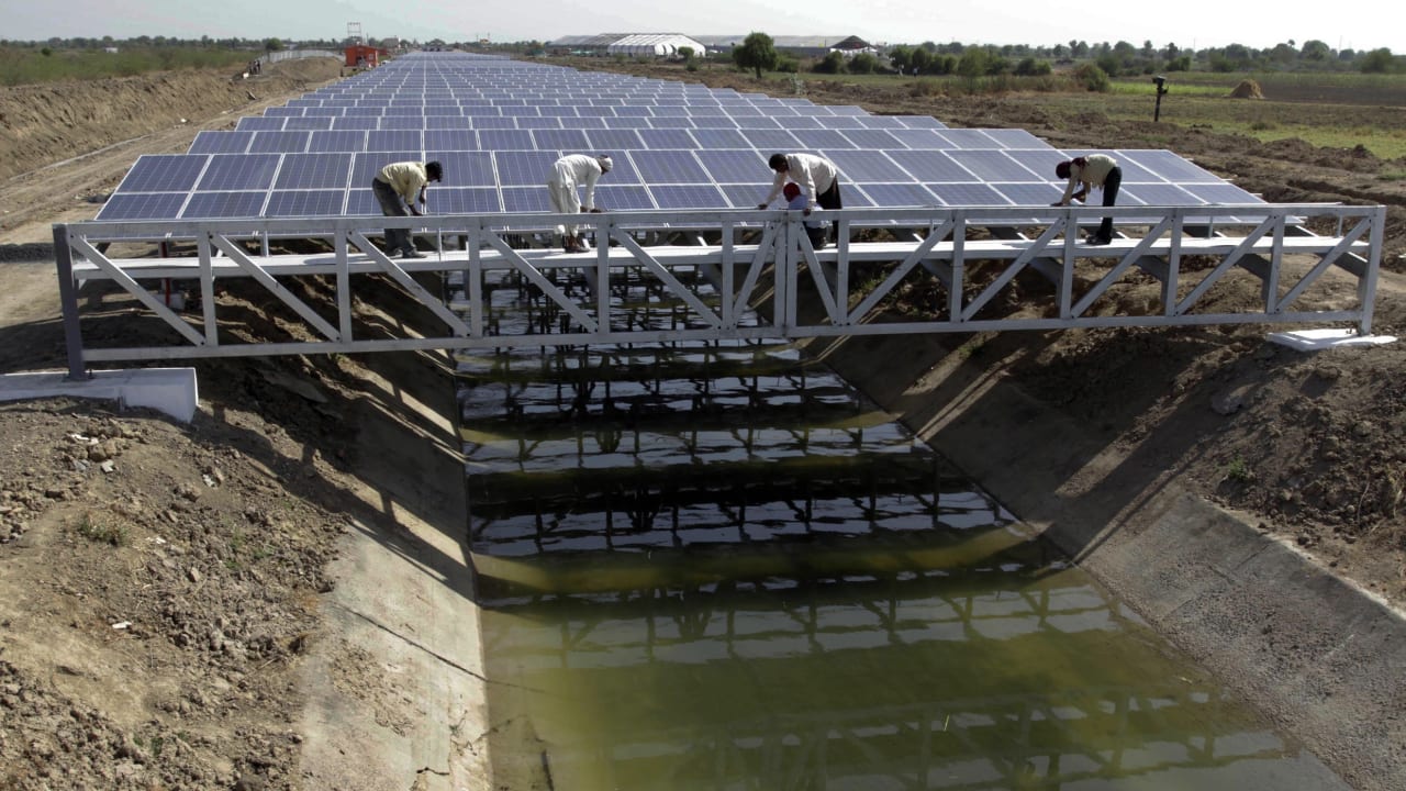 These canals in California are about to be covered with solar panels