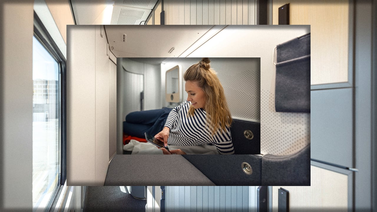 This new coffin-sized train cabin is the future of overnight rail trav