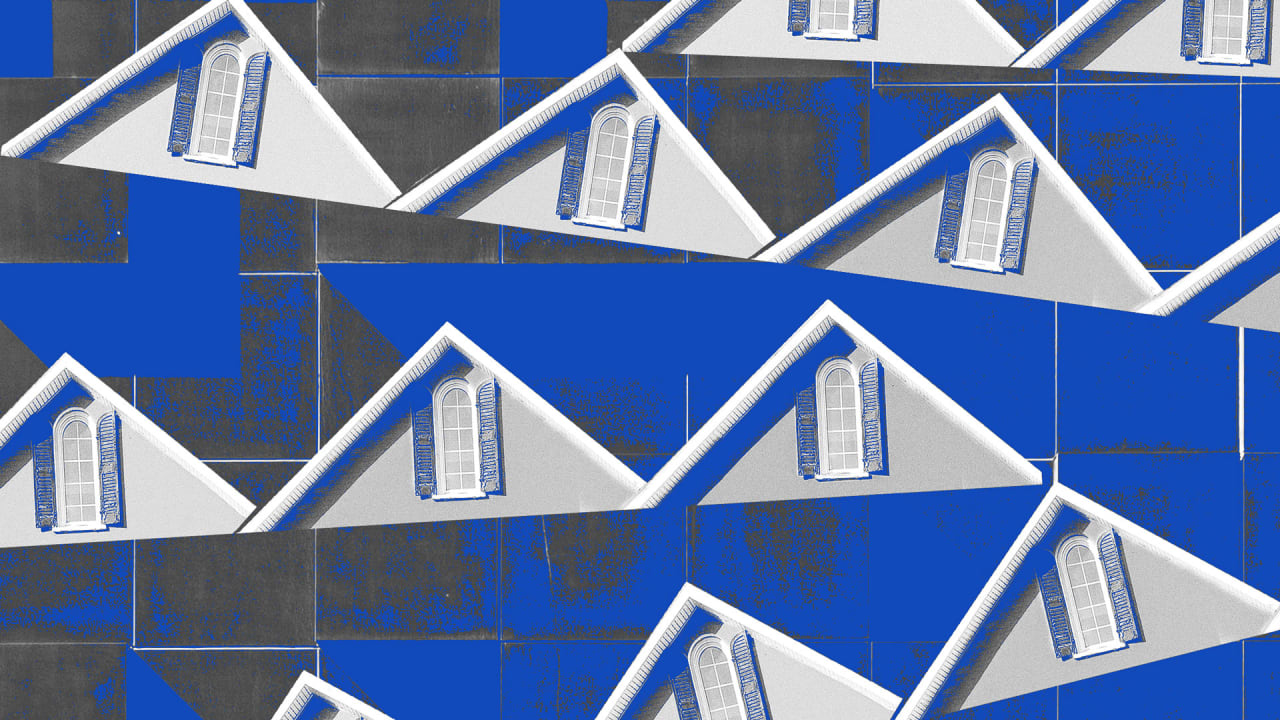 This map shows which housing markets have a growing supply of homes