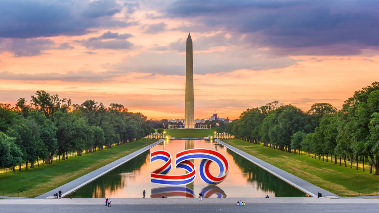 America is turning 250. Her present? A new logo