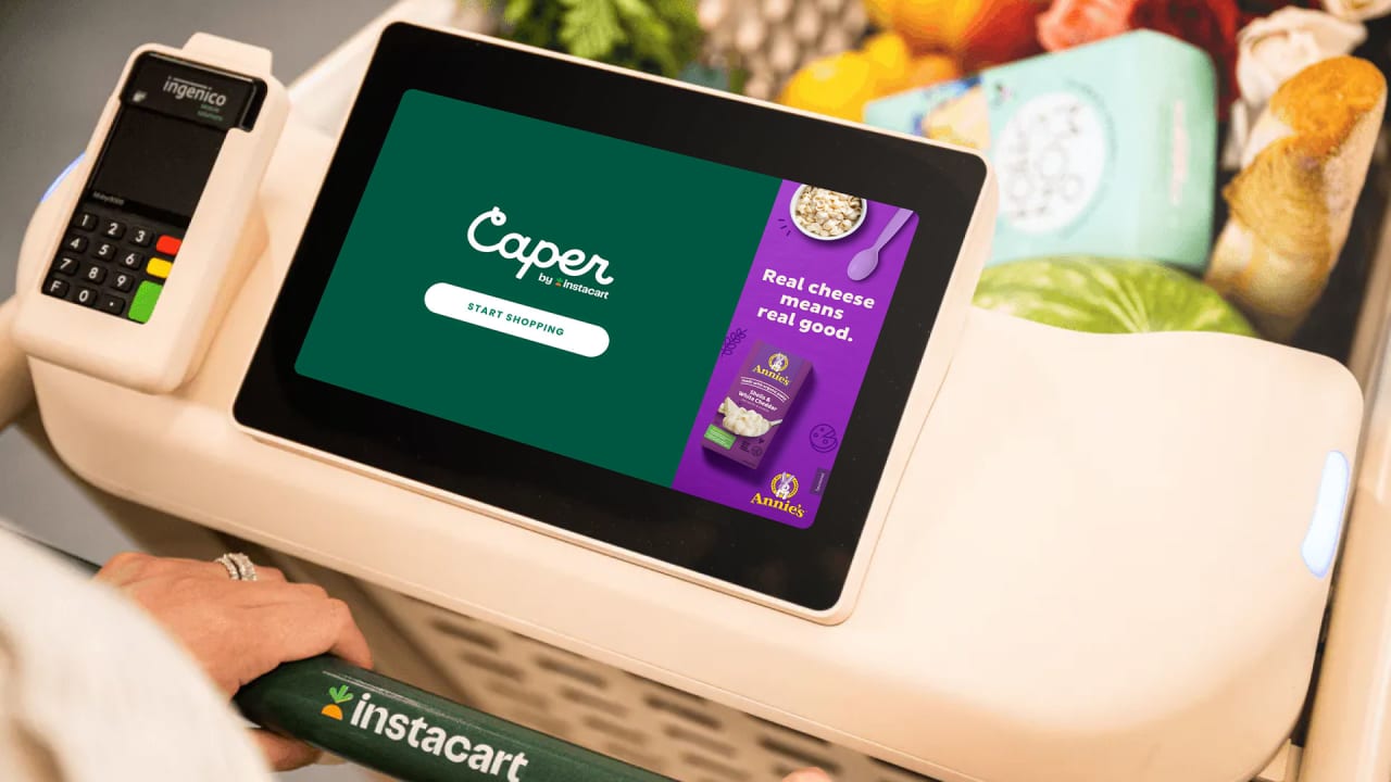 Instacart is bringing ads to its smart carts