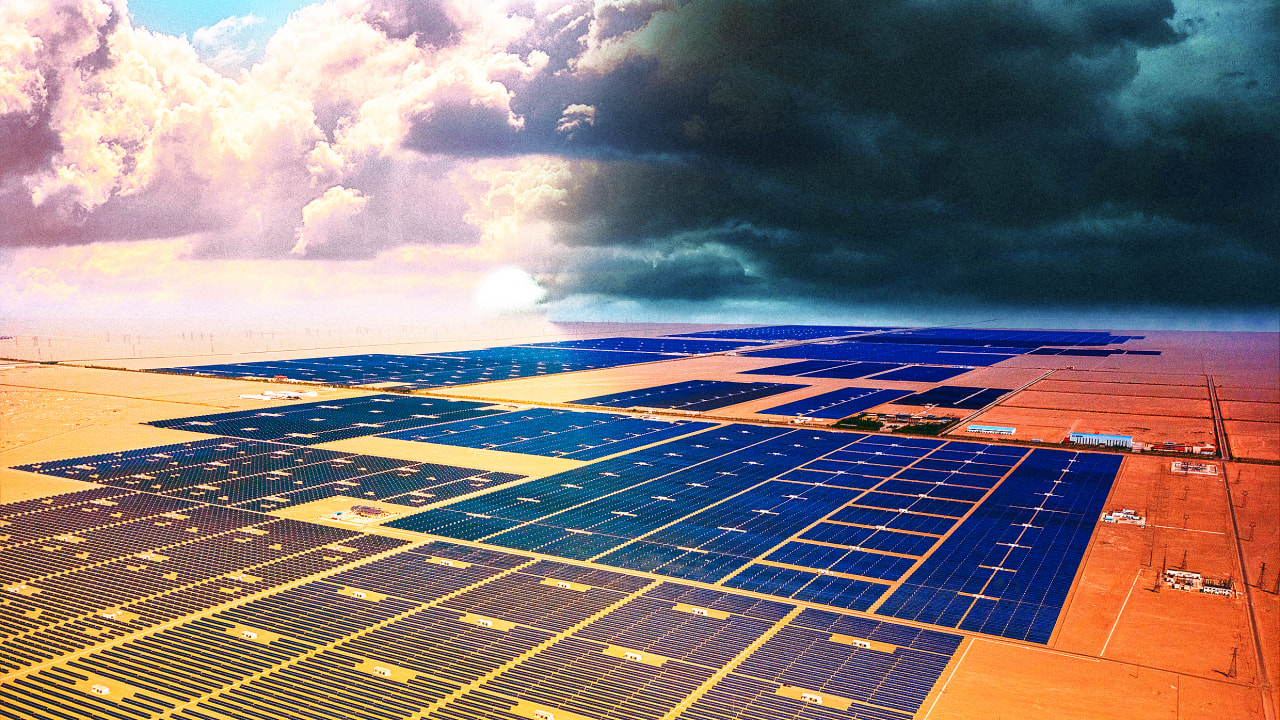 Gigantic solar farms of the future could change global weather pattern