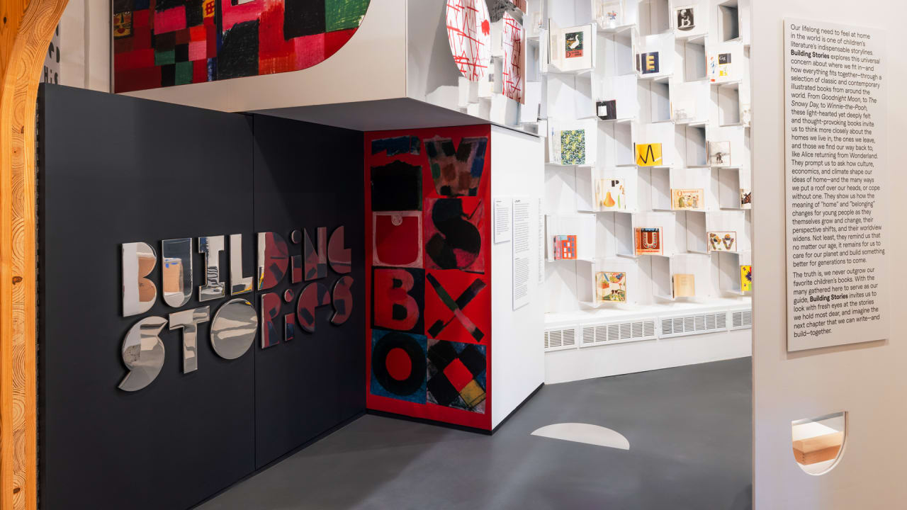 New exhibition explores the buildings and spaces of children's books