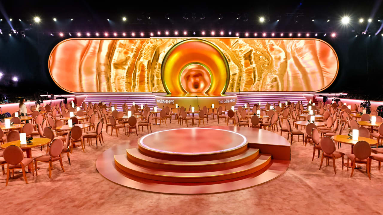Grammys 2024: See its glimmering new stage