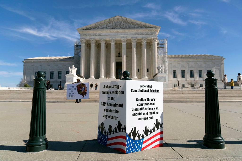 Supreme Court Donald Trump election ballot case explained