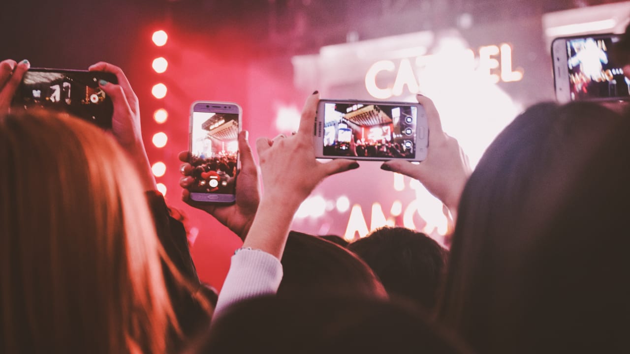 Go ahead and stare at your smartphone during live events. You’ll enjoy ...