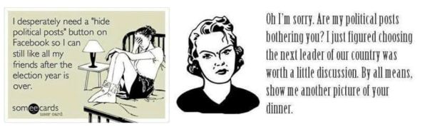 Is Posting Political Content On Facebook Hurting Your Brand?