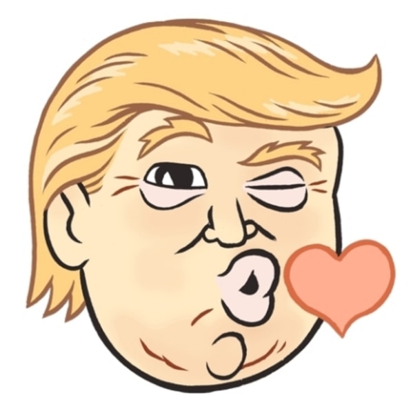 Get a big kiss from Donald Trump and other bizarre things with these c