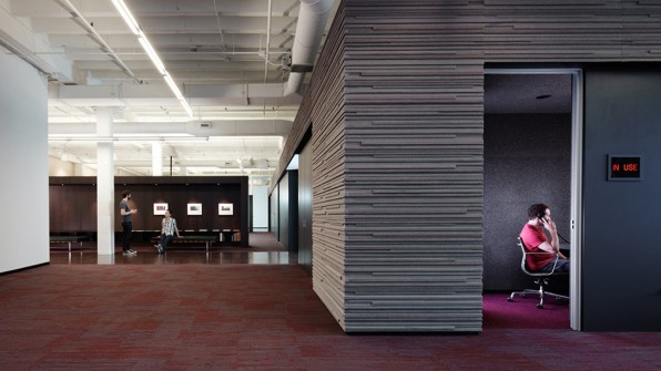 More people are working remotely, and it’s transforming office design