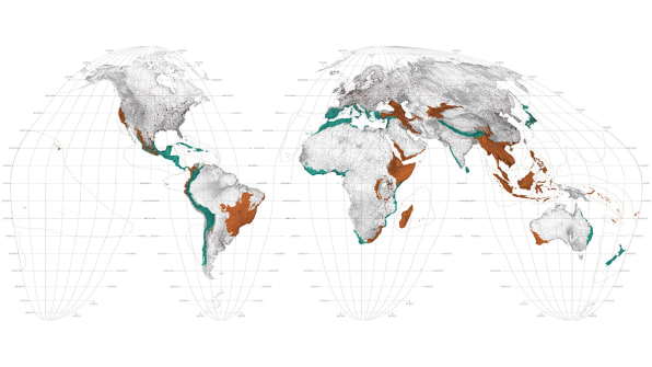 Map Of Hotspots In The World - United States Map