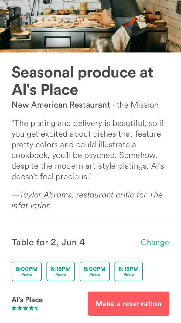Airbnb Adds Reservation Booking Through Resy, In San Francisco For Now