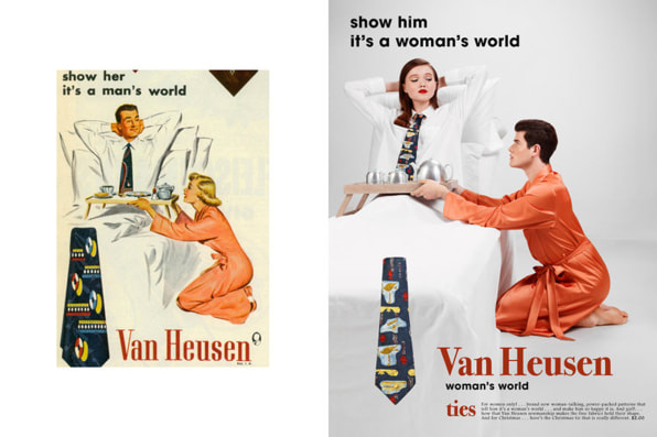 This Photographer Flips Gender Roles In Sexist “mad Men” Era Ads