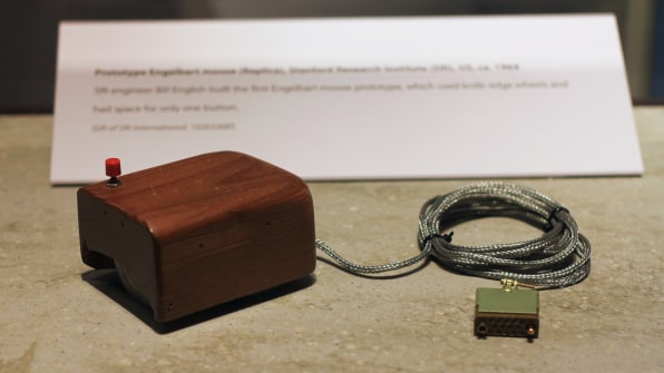 See Douglas Engelbart present the earliest desktop computer
