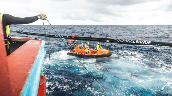 The giant Ocean Cleanup device's first tests aren't a success