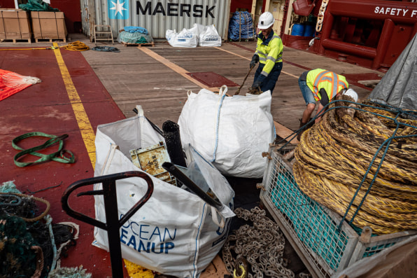The Ocean Cleanup device is redesigned and ready to try again