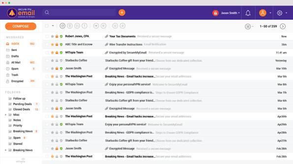 SecureMyEmail makes really private email surprisingly simple