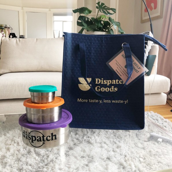 Dispatch Goods is a zero-waste alternative to restaurant delivery