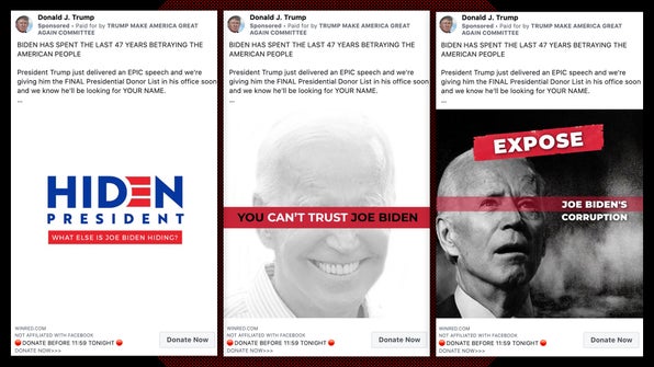 Trump campaign has gone into full projection mode with new "Liar" ads
