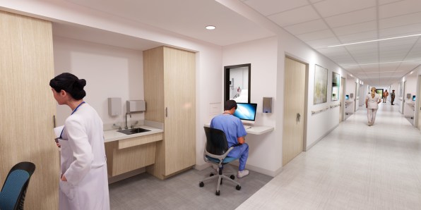 These modular ICU rooms turn hospital parking lots into COVID-19 units