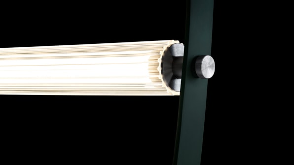 This stringy chandelier is all about its very long cord