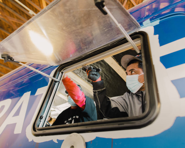 Your COVID-19 vaccine could be in the back of a van