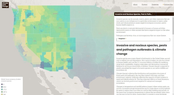Map shows climate impacts on every county in the Western U.S.