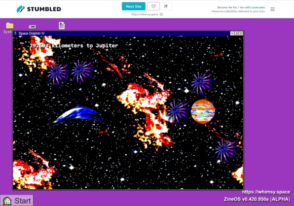 Stumbled is a new site that's just like StumbleUpon